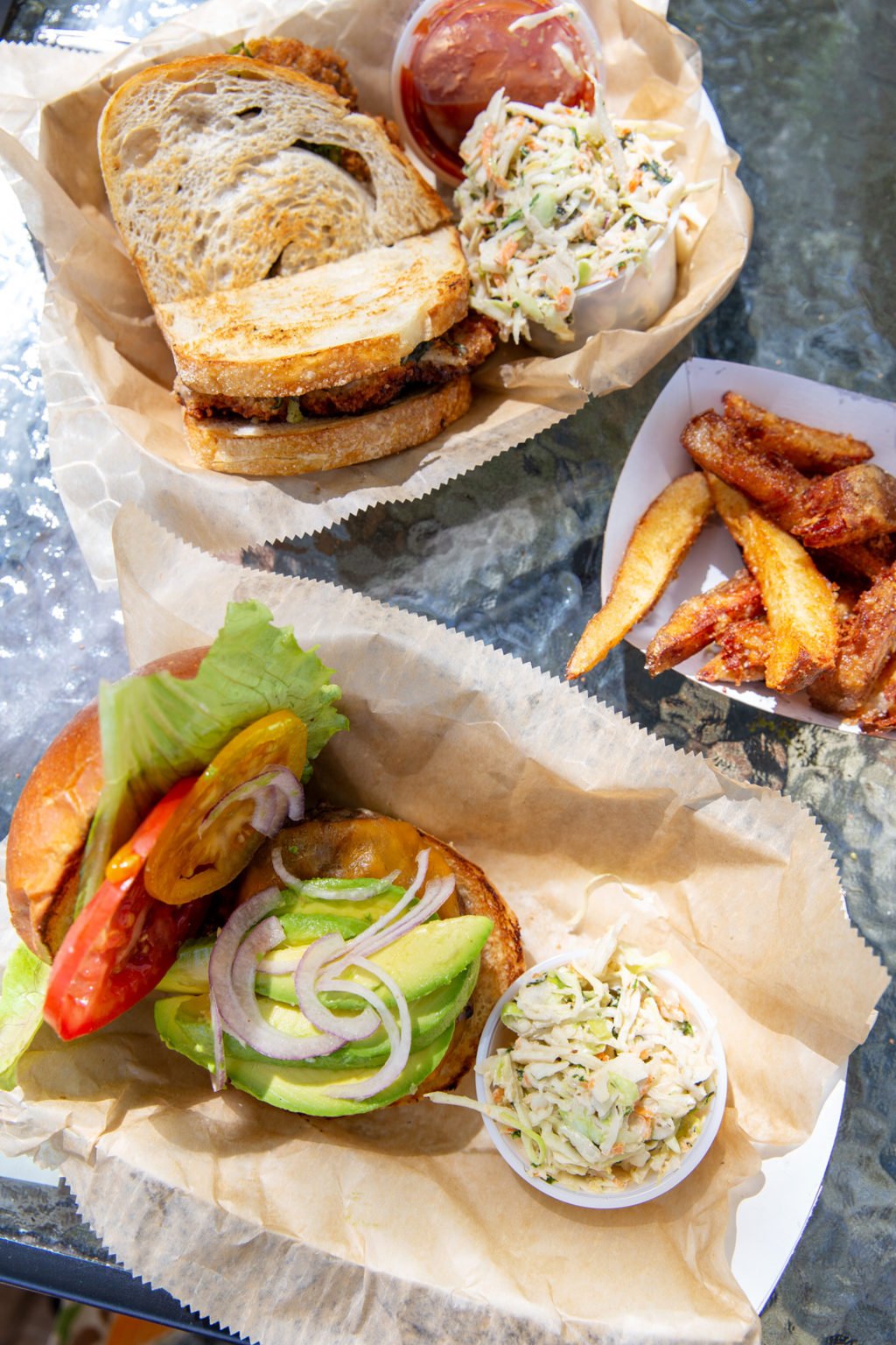 Lunch Date on a Farm Outdoors at Bountiful Farms Bistro
