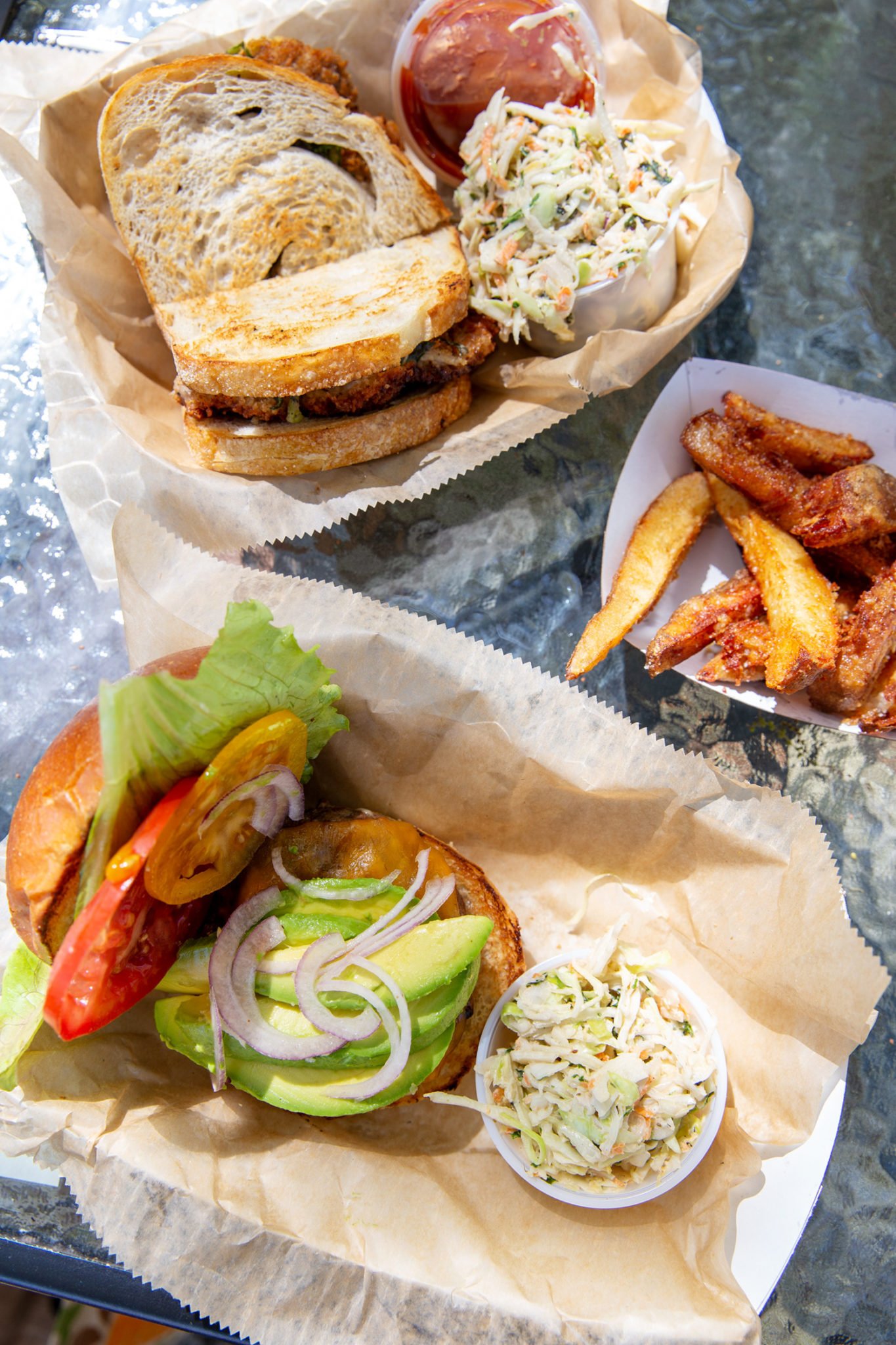Lunch Date on a Farm Outdoors at Bountiful Farms Bistro